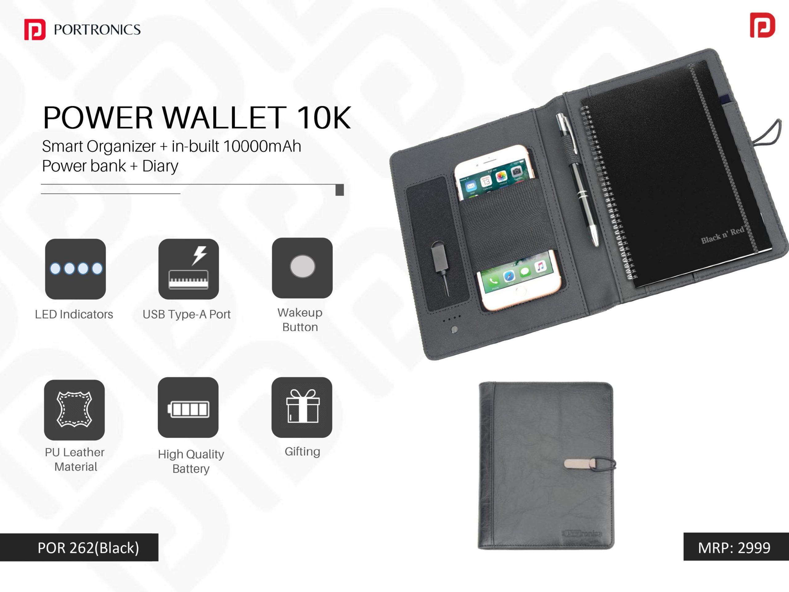 Diary Power bank - Promo Inc. Ahmedabad