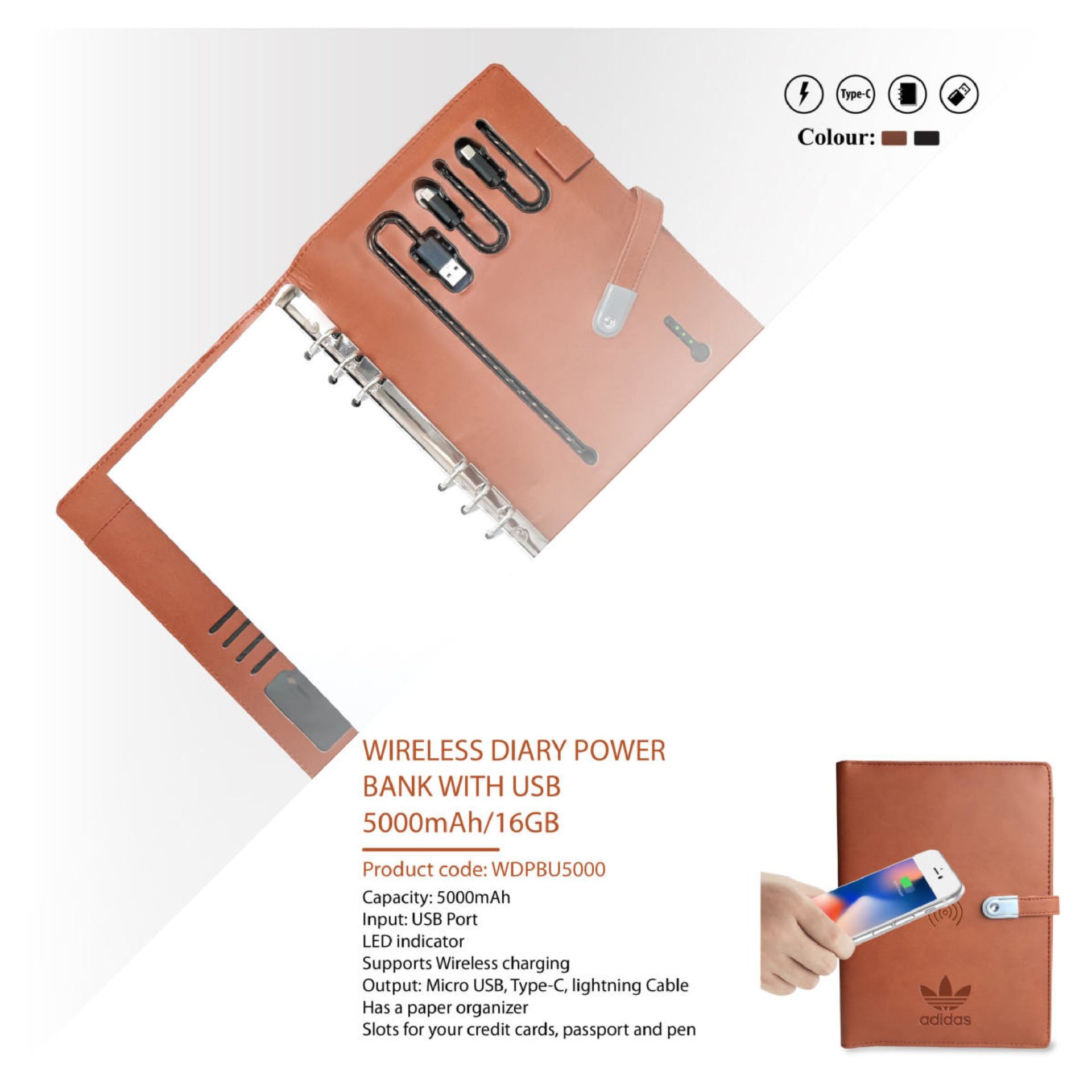 Diary Power bank - Promo Inc. Ahmedabad
